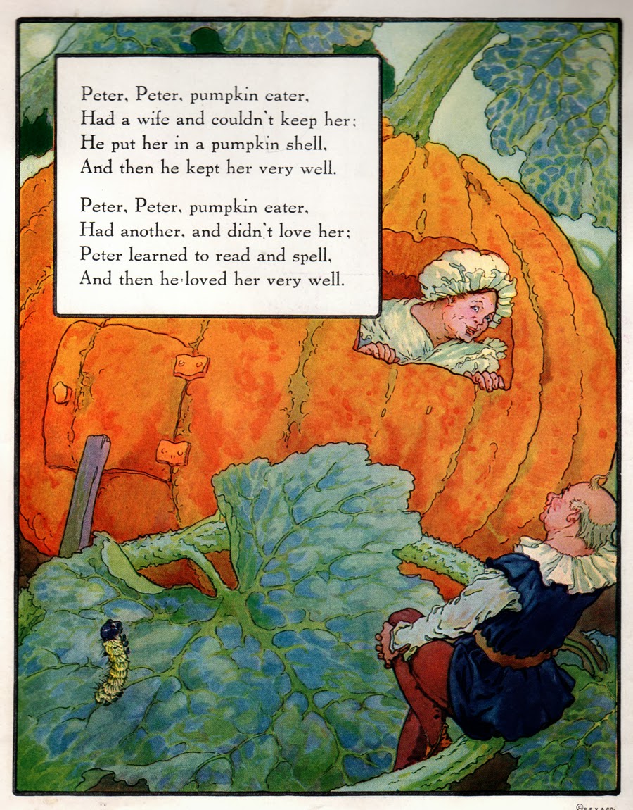 Peter, Peter Pumpkin Eater – Speaking of Polygamy…